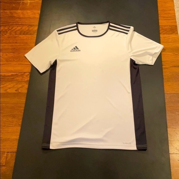 adidas | Tops | Adidas Climate Classic White And Black Tshirt | Poshmark